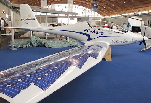 1000 km d’autonomie pour l'avion solaire Elektra One Solar de PC-Aero ...