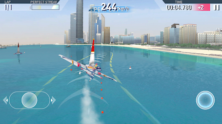 Las Vegas en prime avec la nouvelle version du jeu Red Bull Air Race ...