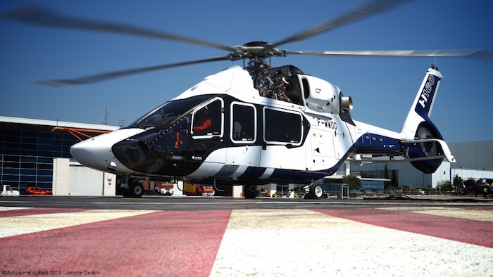 Les premières photos du H160 d’Airbus Helicopters en marche - Aerobuzz