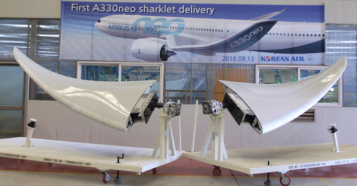 Korean Air débute la livraison des sharklets de l’A330neo - Aerobuzz