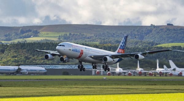 A340 BLADE : Airbus fend l’air avec son profil laminaire expérimental ...