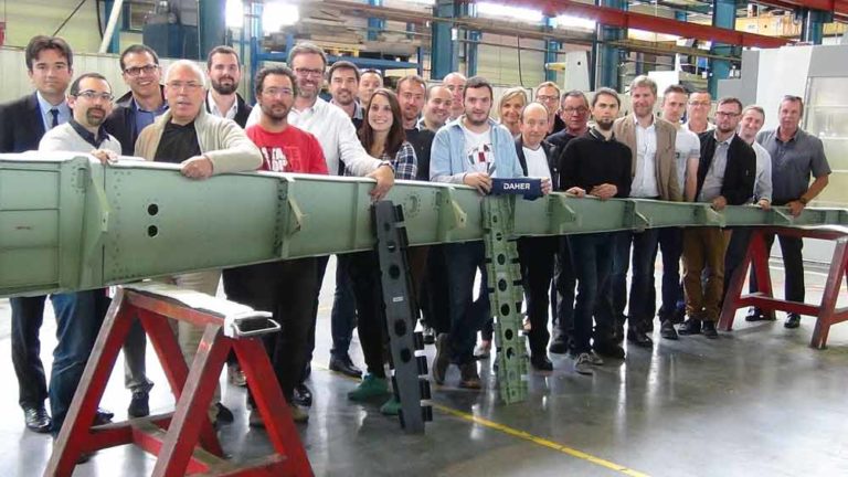 Daher conçoit un longeron composite pour l'avion du futur - Aerobuzz