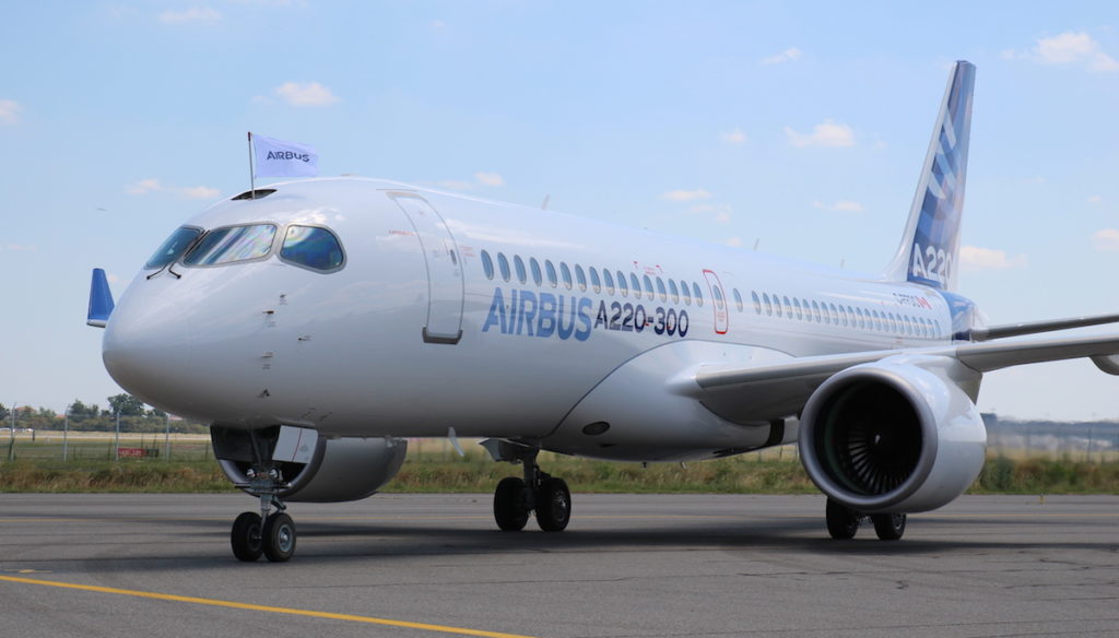 L’A220, le petit nouveau de la famille Airbus - Aerobuzz : Aerobuzz