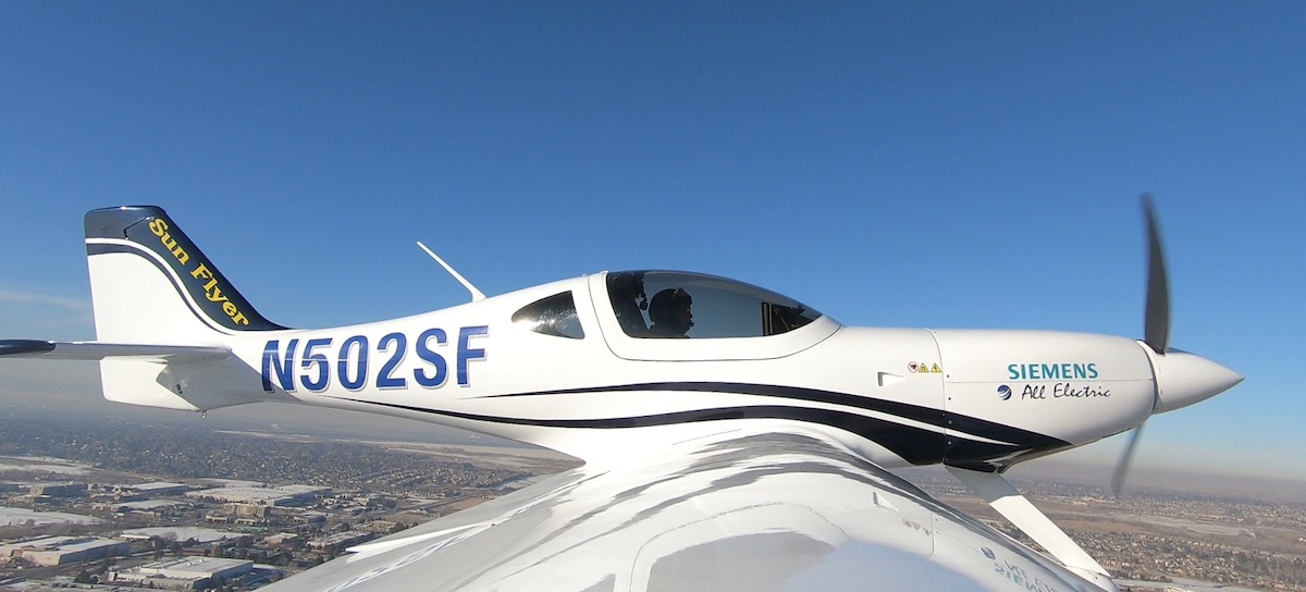 Premier vol pour le Sun Flyer 2 à moteur électrique Siemens - Aerobuzz