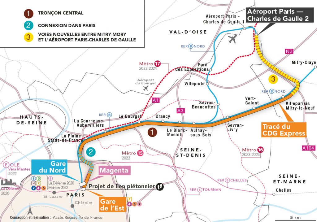 Report de la mise en service du CDG Express à fin 2025 - Aerobuzz