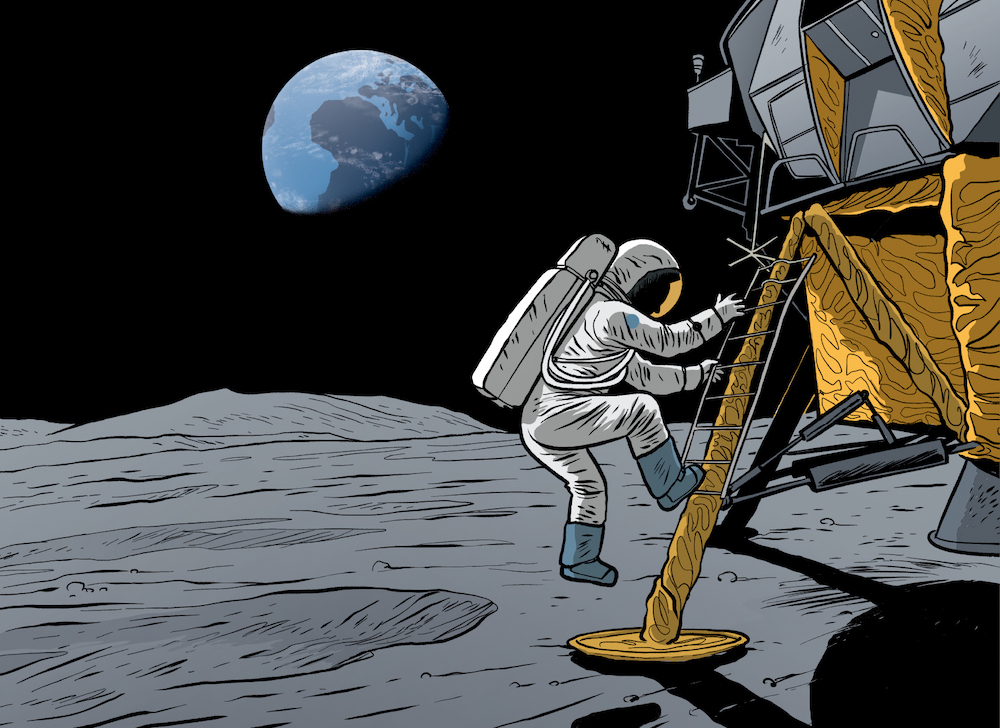 Le premier pas sur la Lune - Aerobuzz