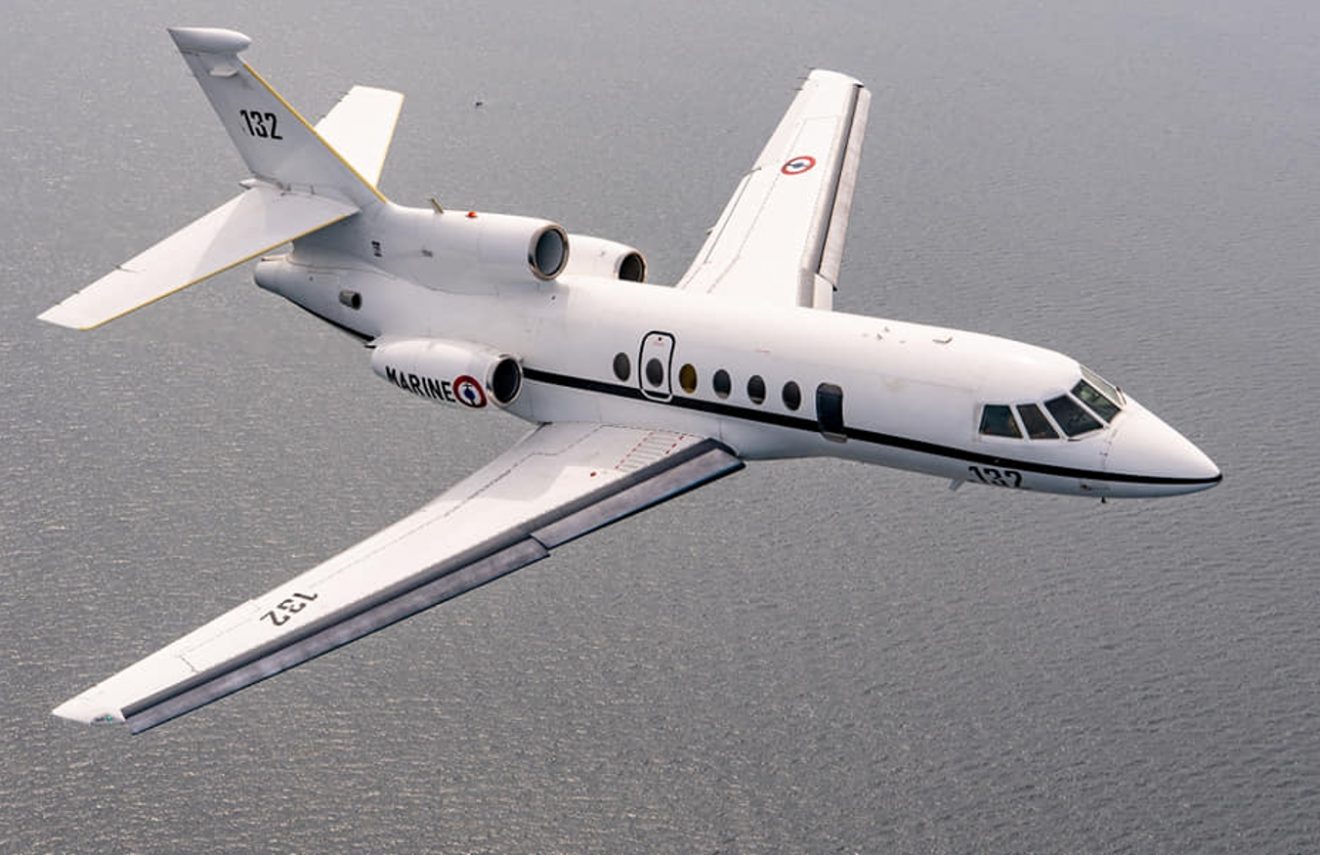 Un Falcon 50 de la Marine Nationale au secours du Bourbon Rhode - Aerobuzz