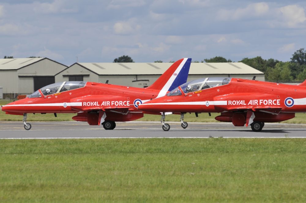 Les Red Arrows déménageront à Waddington en 2022 - Aerobuzz