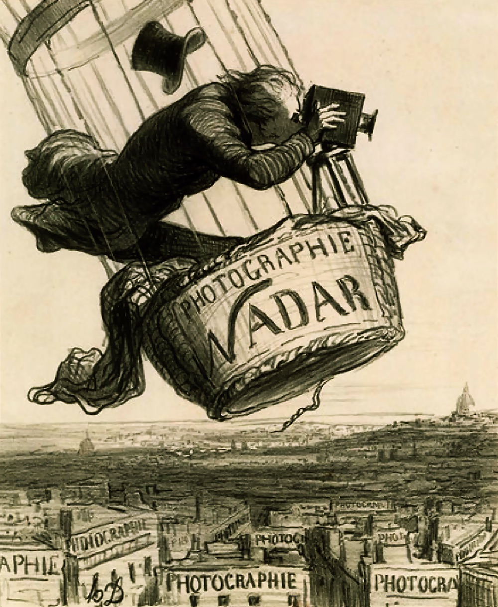 Nadar, premier photographe aérien - Aerobuzz