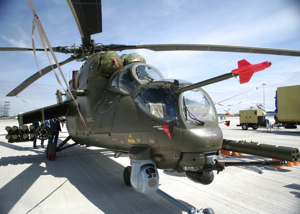 Russian Helicopters lance la production du MI-35P rétrofité - Aerobuzz