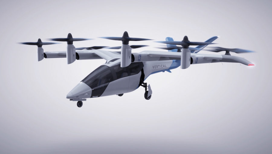 L’eVTOL de Vertical Aerospace motorisé par Rolls Royce Electrical ...