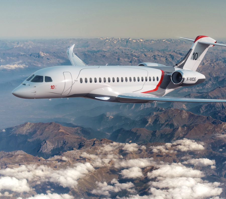 Falcon 10X, le géant de Dassault - Aerobuzz