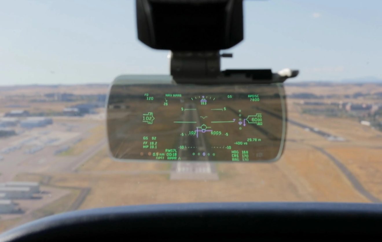 Le HUD SkyDisplay certifié sur avions légers - Aerobuzz