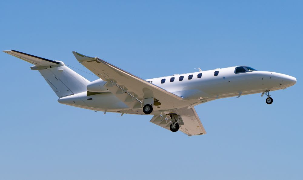Le 2e Cessna Citation CJ4 Gen3 d'essais débute sa campagne d'essais ...