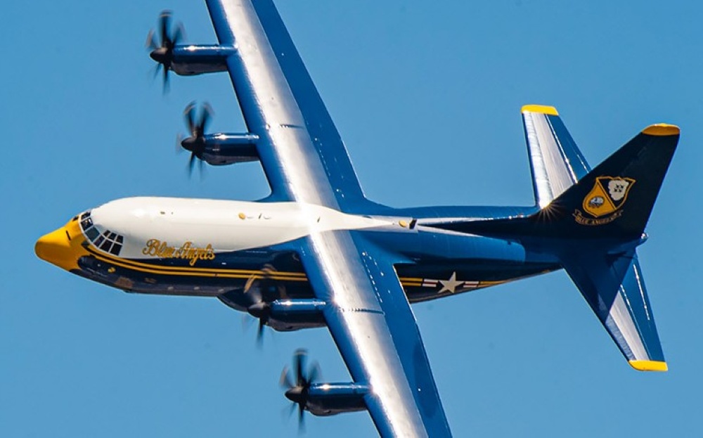 Cure de jeunesse pour le C130 Hercules « Fat Albert » des Blue Angels ...