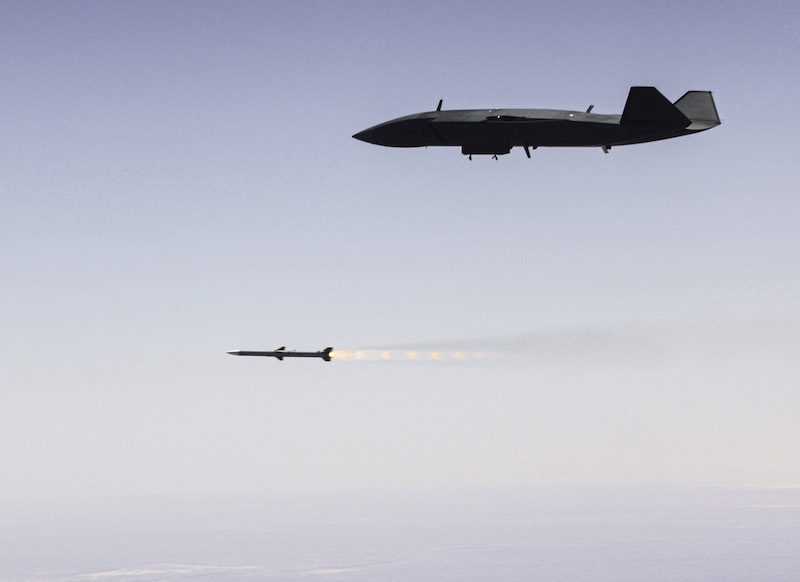 Tir d’un missile AMRAAM depuis le drone MQ-28 - Aerobuzz : Aerobuzz